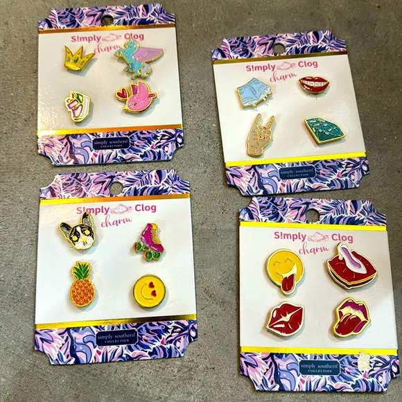 Simply Southern | Accessories | New Simply Southern Clog Croc Charms 4 ...